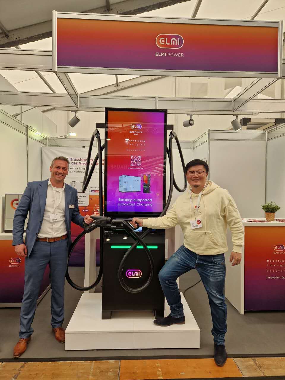 ELMI Power auf der Neuheitenschau EFG Markt Schwaben - ELMI POWER GmbH