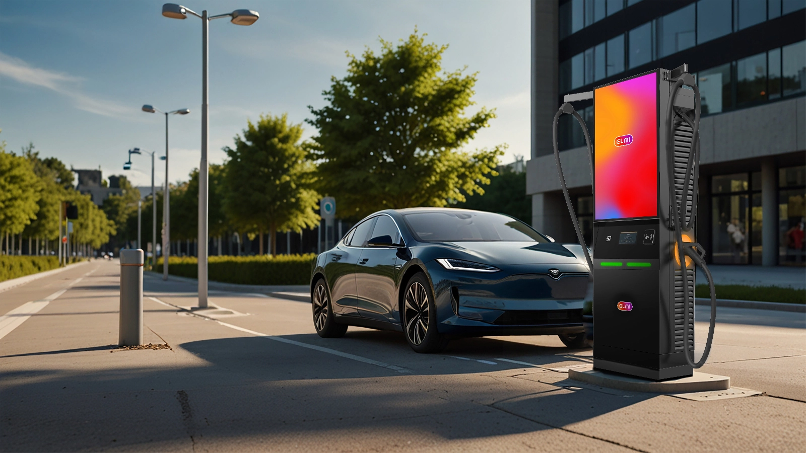 Fast charging without grid expansion ⚡ ELMI Power Germany